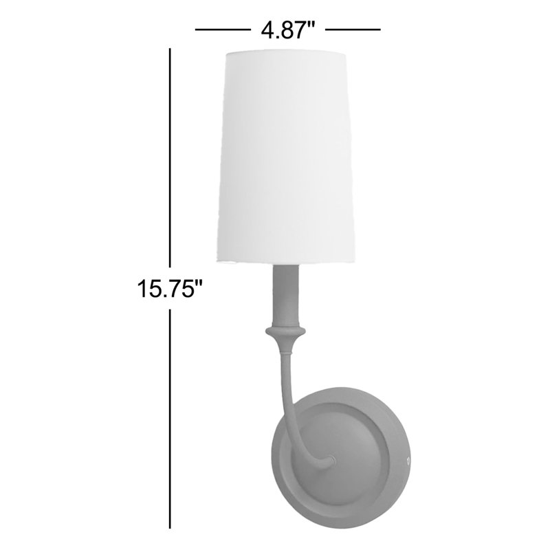 Crystorama Libby Langdon For Crystorama Sylvan 1 Light Black Forged Sconce in , 1 Light | Perigold